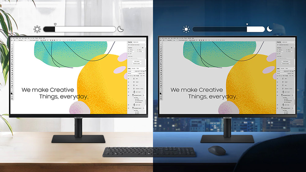 Samsung ViewFinity Monitor S8UT: Details für kreative Vielfalt.